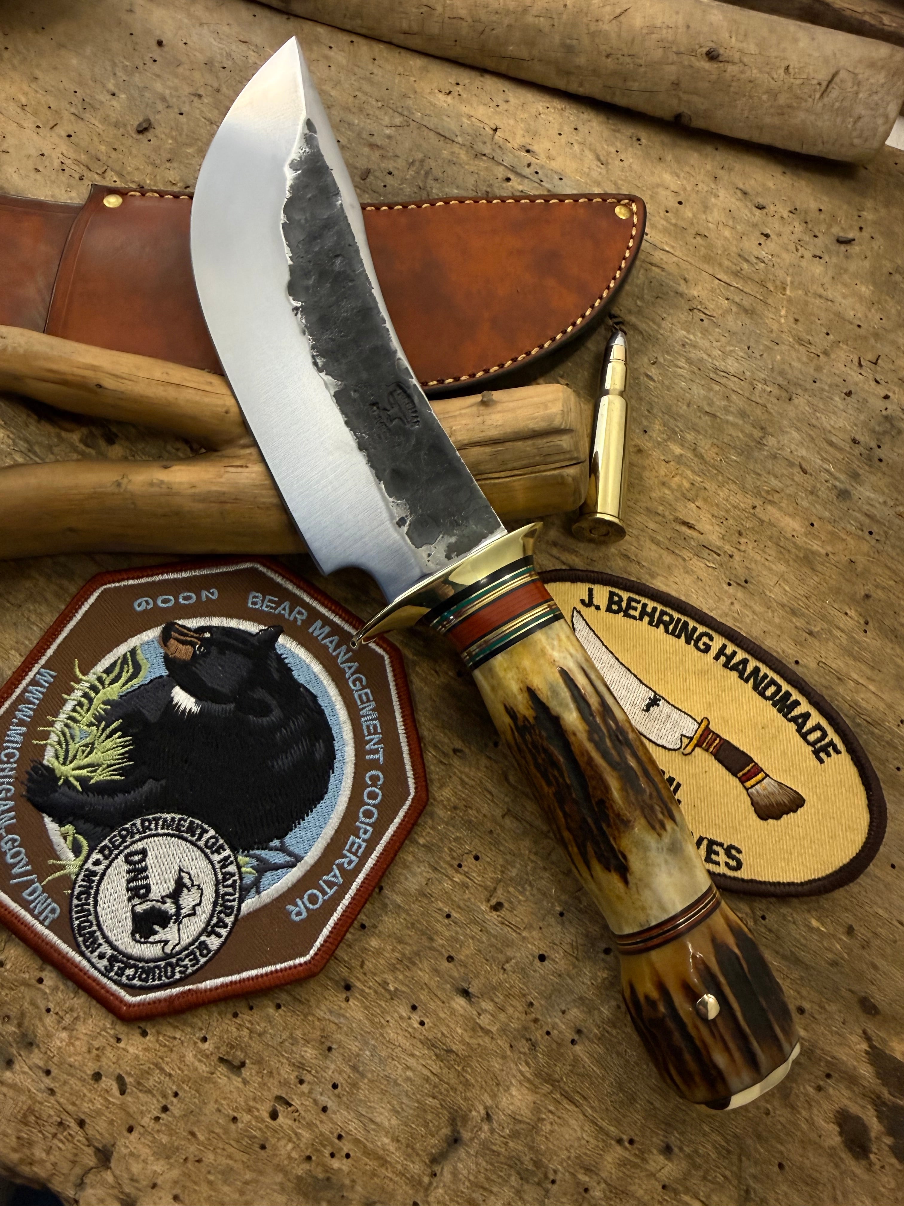 Treeman Big Heavy Duty Stag Stag Woodcraft – treemanknives