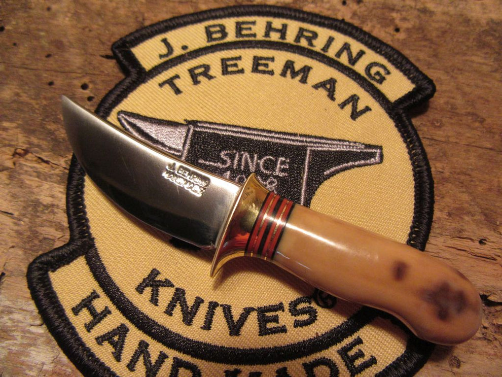 A MINIATURE Treeman Artifact Ivory – treemanknives